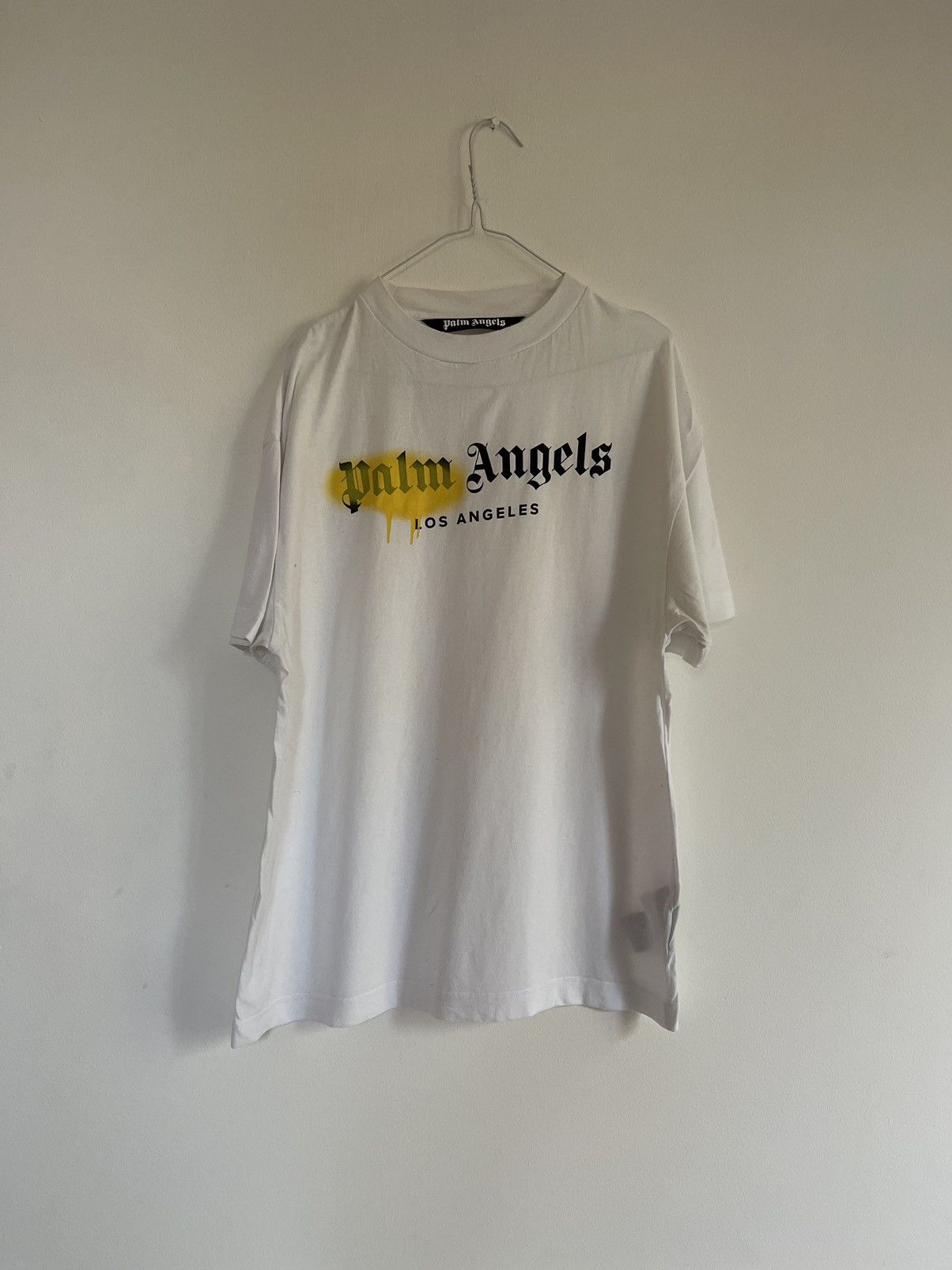 Palm Angels Palm angels Los Angels Spray TEE | Grailed
