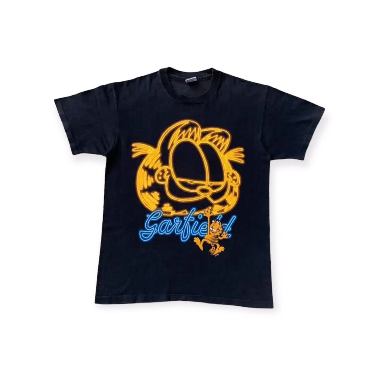 Garfield × Movie × Vintage vintage 90s garfield big log promo tees ...