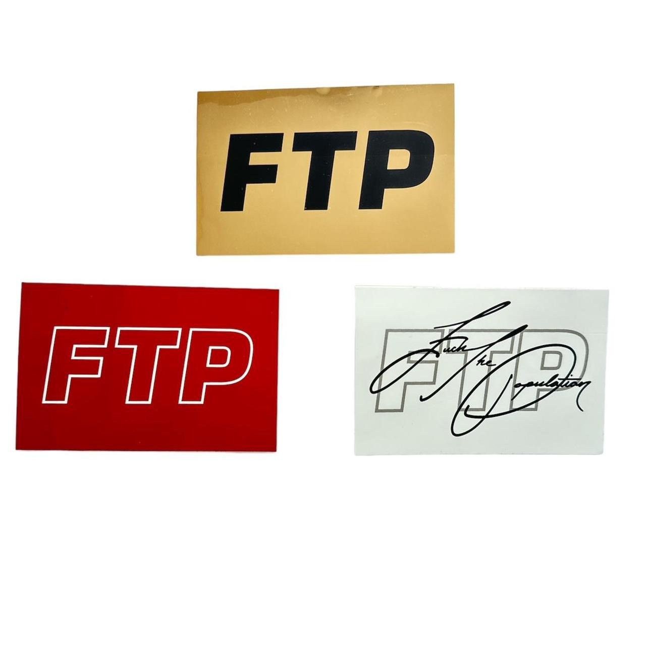 Fuck The Population 3 FTP Stickers | Grailed