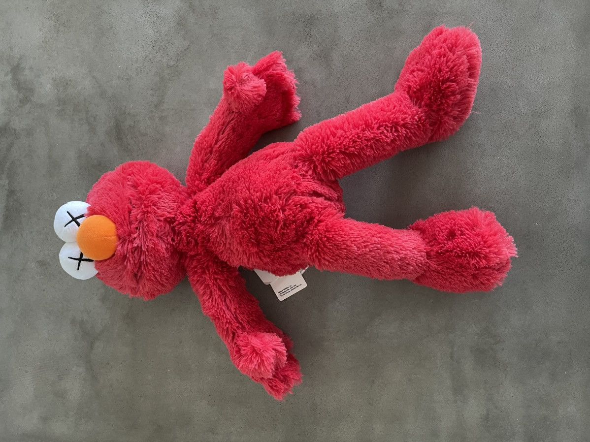 Uniqlo Kaws Elmo Plush Sesame Street | Grailed