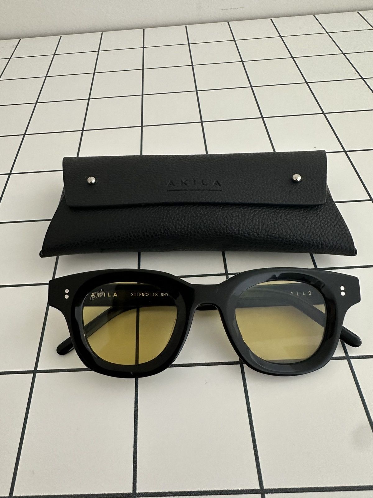 Akila Akila Apollo Yellow Sunglasses | Grailed