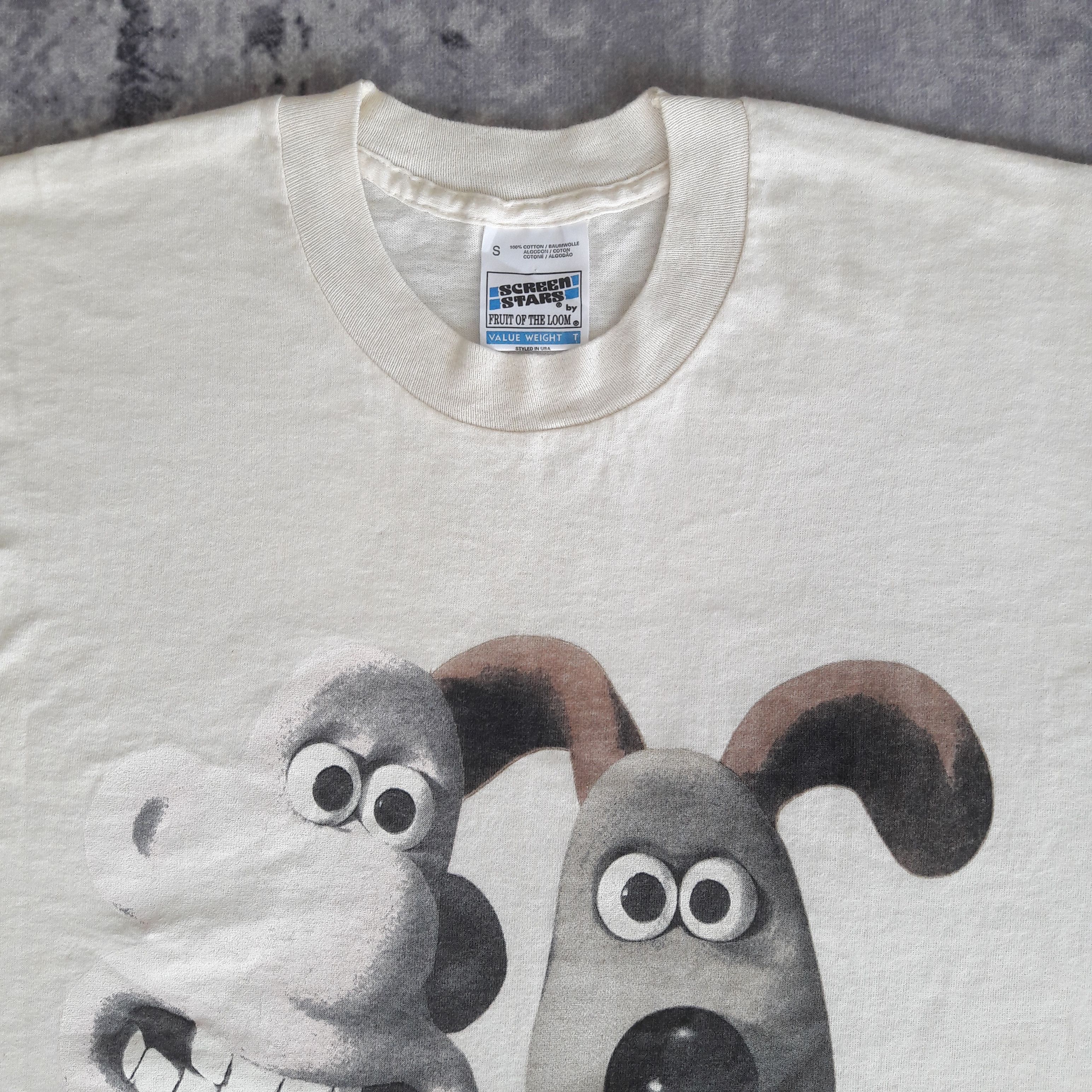 Archival Clothing 💥Vintage wallace & gromit overprint cartoon movie ...