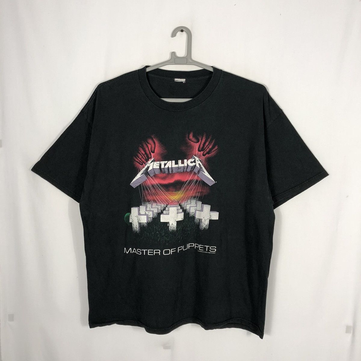 Band Tees × Metallica × Vintage 🔥Rare🔥1994 Metallica Master Of Puppets Promo Tee By Giant | Grailed