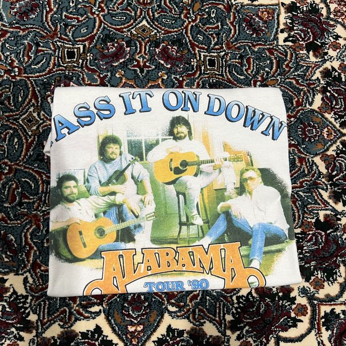 Vintage vintage Alabama Band Tour 90s | Grailed