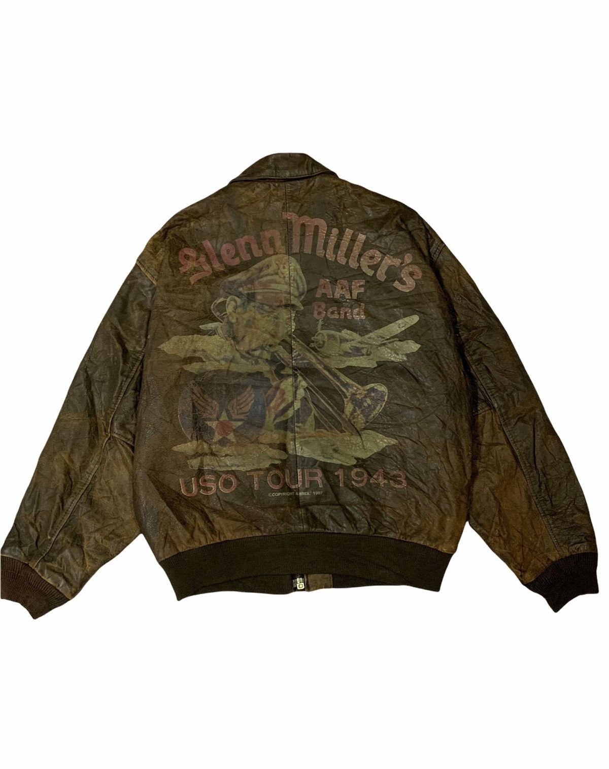 Avirex 🔥RARE VTG AVIREX LTD SLENN MILLER TYPE A2 JACKETS | Grailed