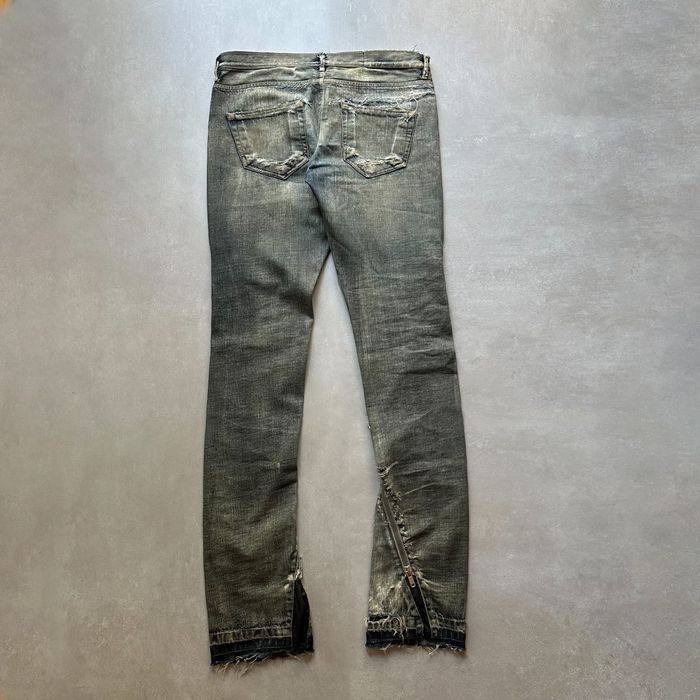 Rick Owens Rick Owens FW08 Acid Wash Banana Cut Denim | Grailed