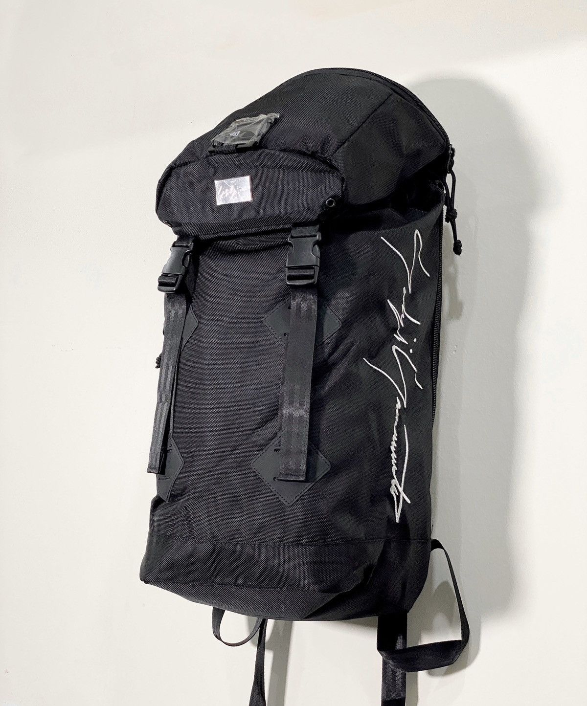New Era × Y-3 × Yohji Yamamoto YOHJI YAMAMOTO x New Era Y3 TRIPLE BLACK UTILITY BACKPACK | Grailed