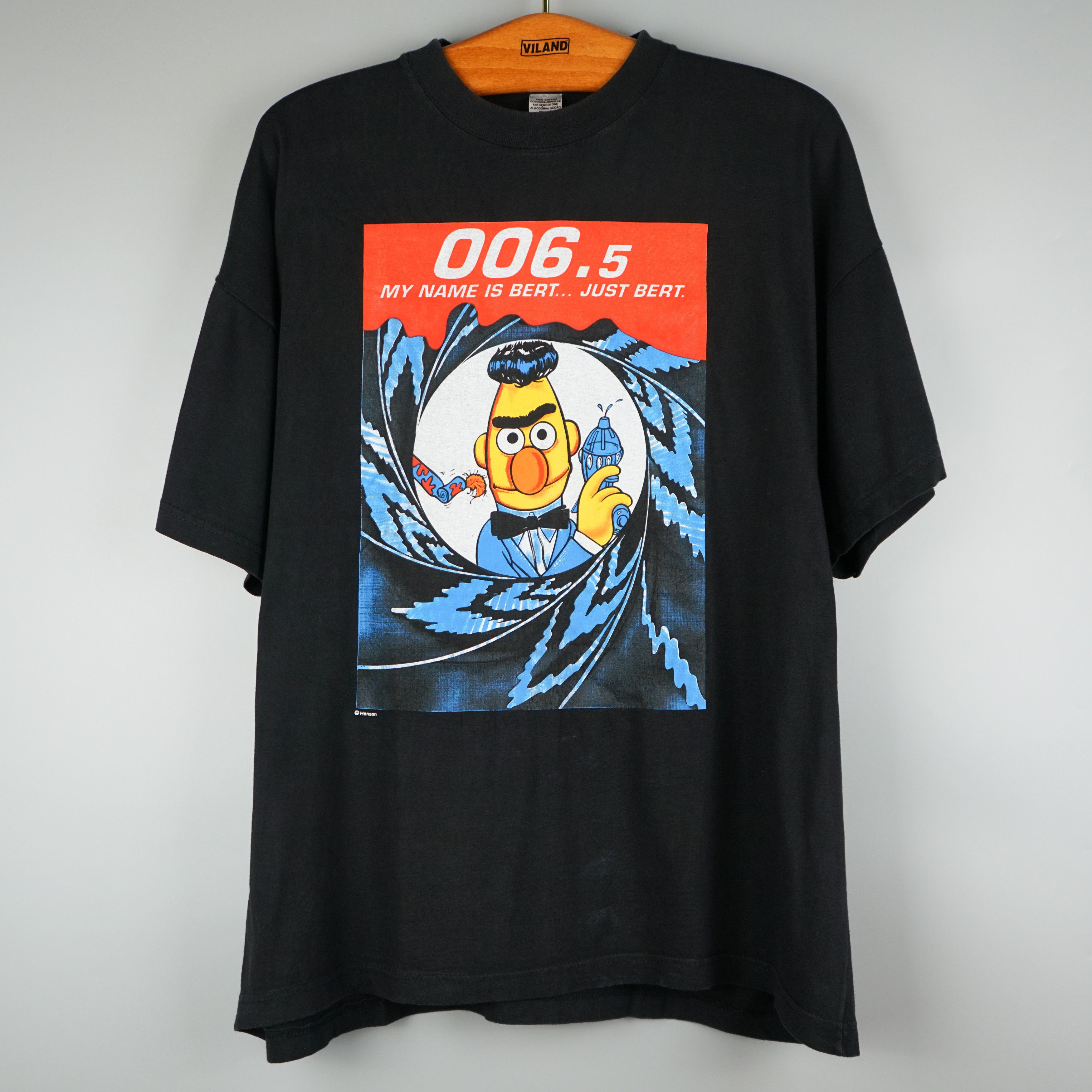 Cartoon Network × Movie × Vintage 1998 Muppets Bert James Bond 006.5 t ...