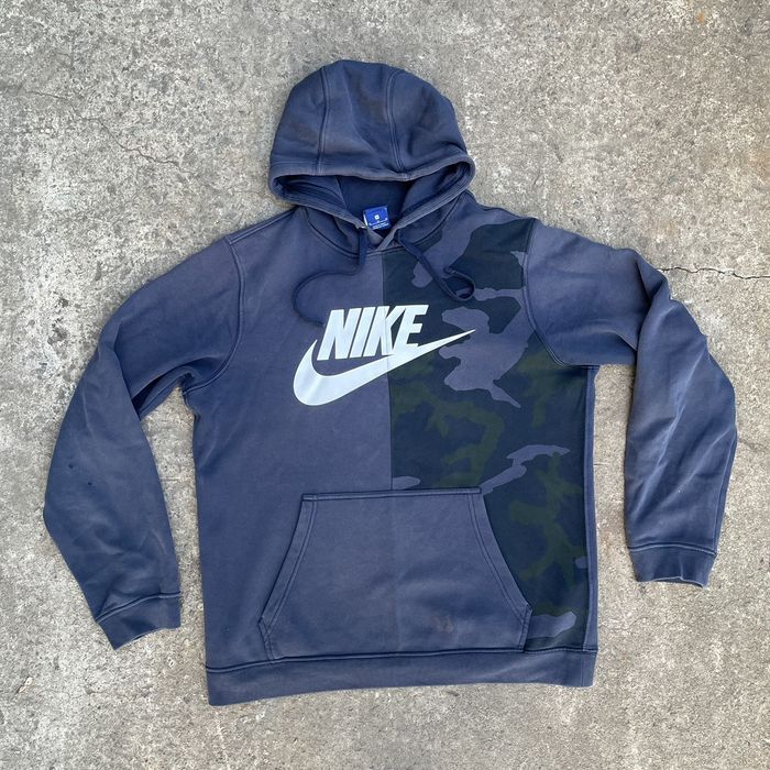 Nike Vintage Nike Hoodie Custom Big Logo 90s Distressed Y2K | Grailed