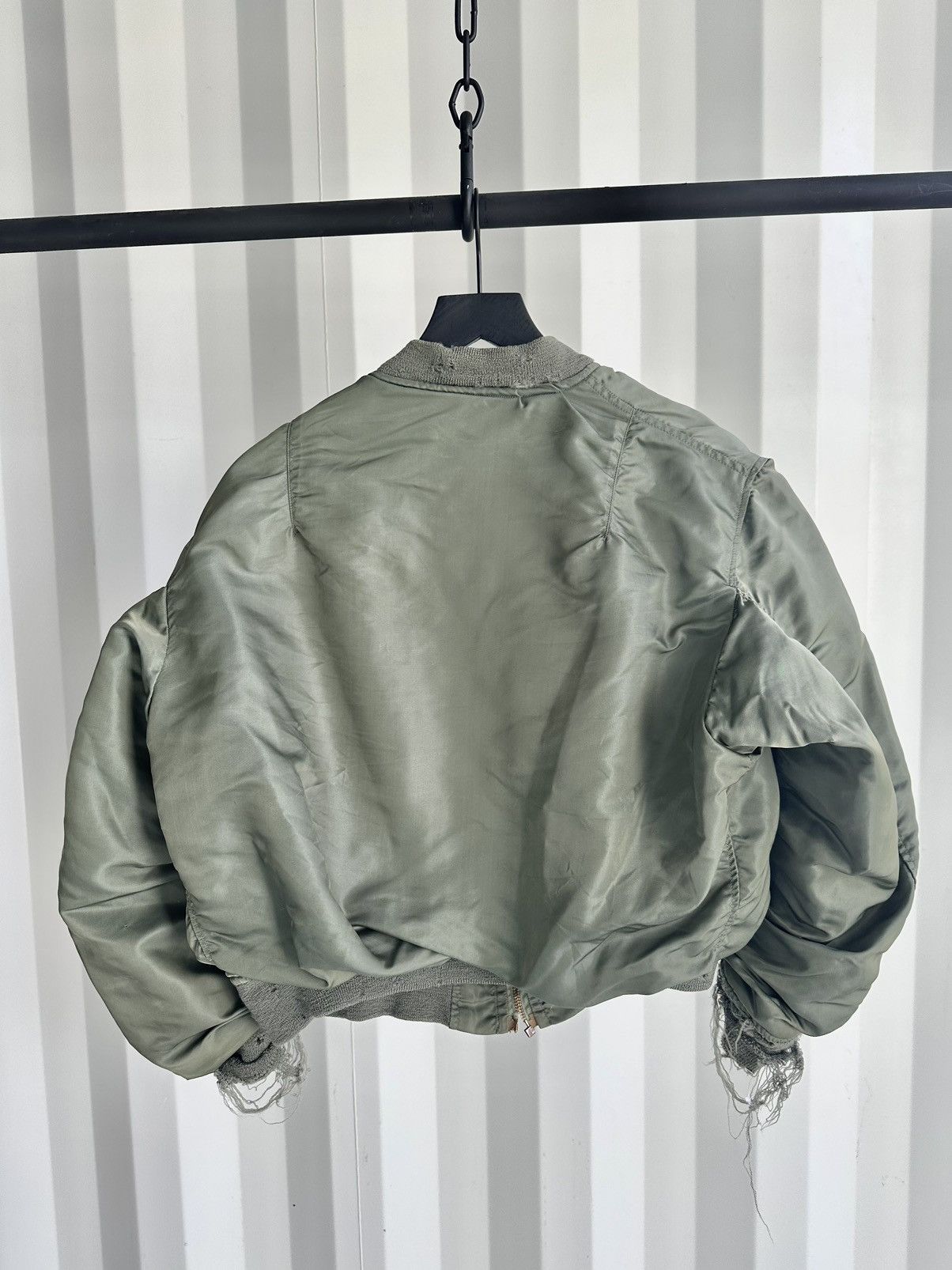 Military × Vintage 1968 Ma 1 Flight Bomber Thrashed | Grailed