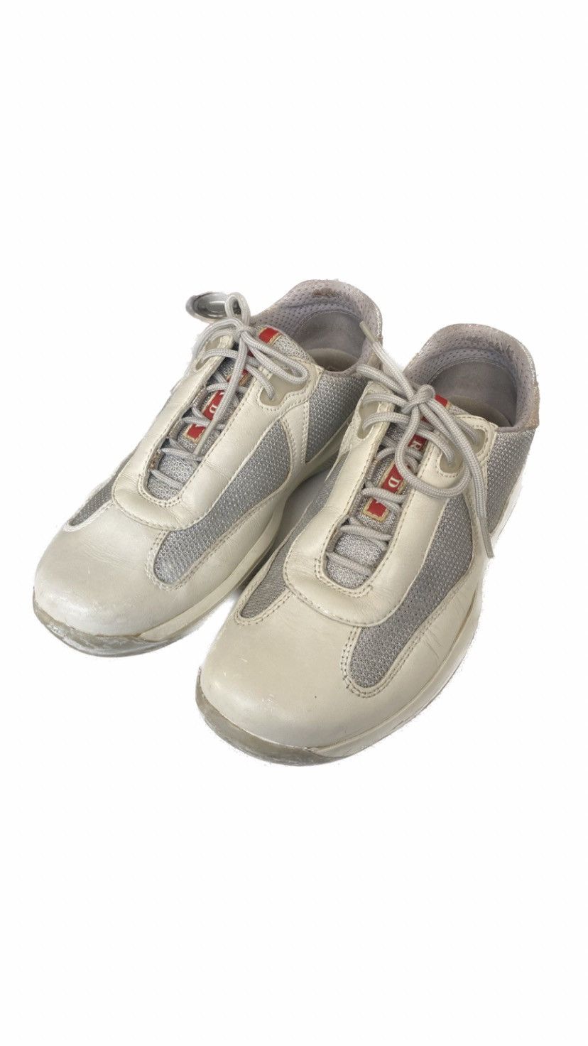 Prada 2000’s VINTAGE PRADA AMERICA CUP SNEAKERS | Grailed