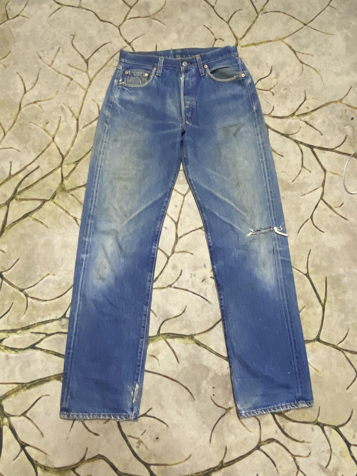 Levi's × Vintage Vintage 90s Levi’s Big E Last Model USA Full Stamp 555 ...