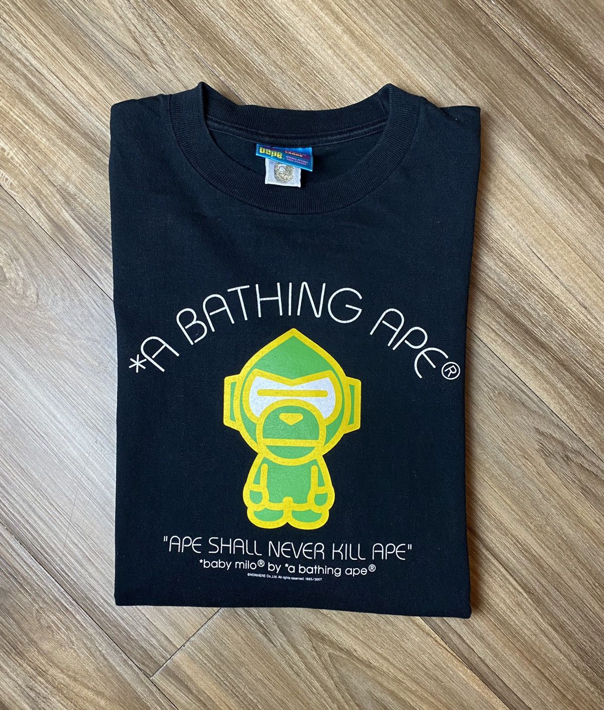 Bape × Vintage Bape 2007 Robot Tee OG | Grailed