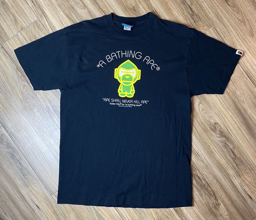Bape Bape 2007 Robot Tee OG | Grailed