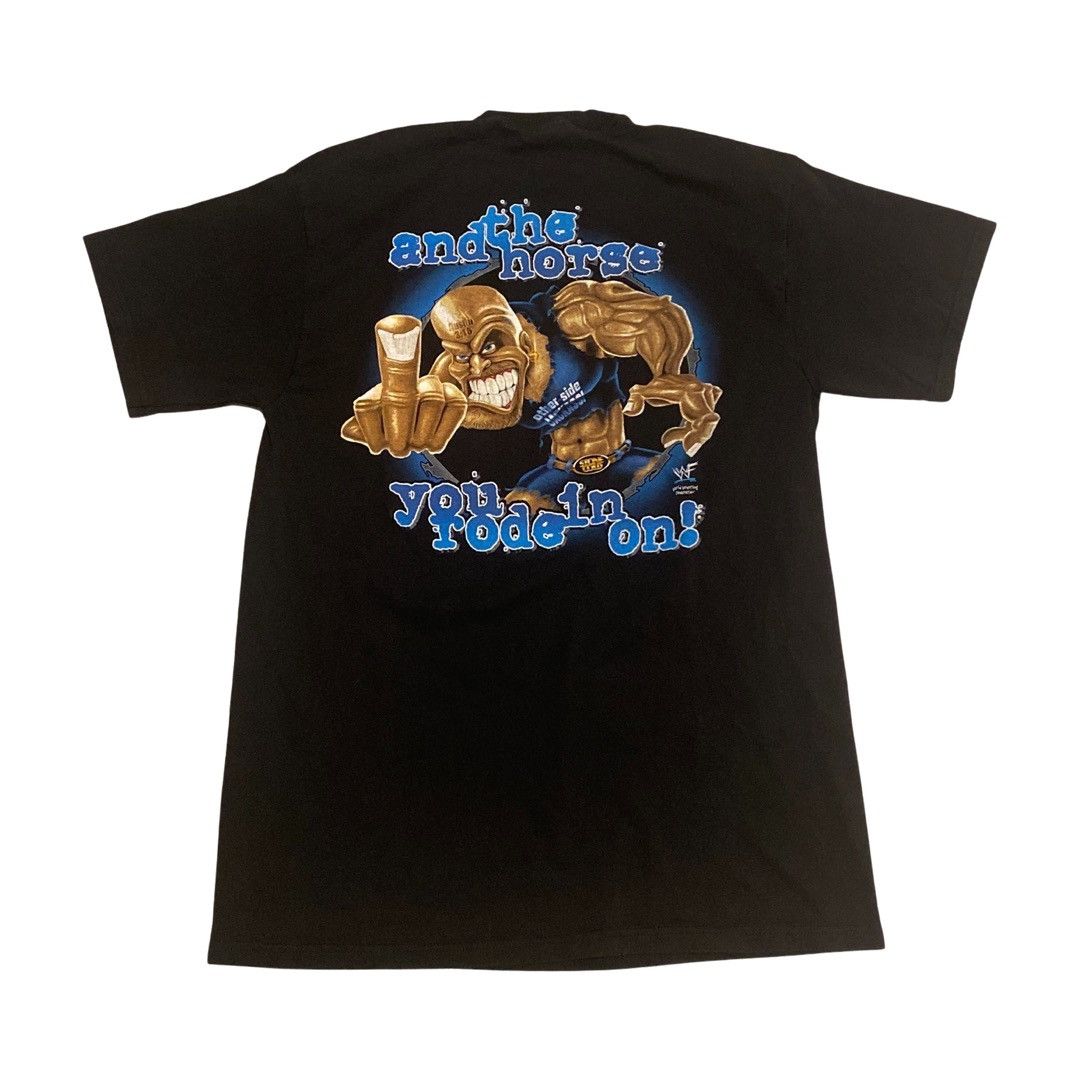 Streetwear × Vintage × WWF WWF Stone Cold “FU & the horse you rode” 90s ...