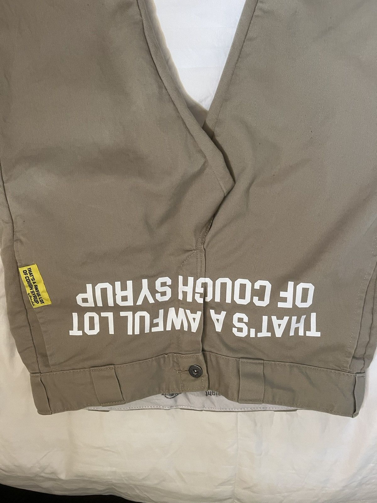 Awful Lot of Cough Syrup Awful lot of cough syrup dickies | Grailed