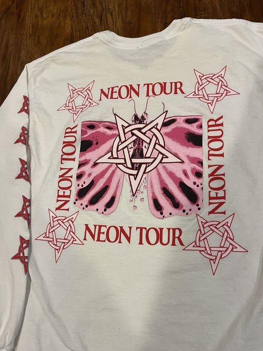Playboi Carti Playboi Carti Neon Tour Long Sleeve White | Grailed
