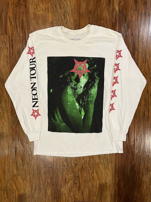 Playboi Carti Playboi Carti Neon Tour Long Sleeve White | Grailed