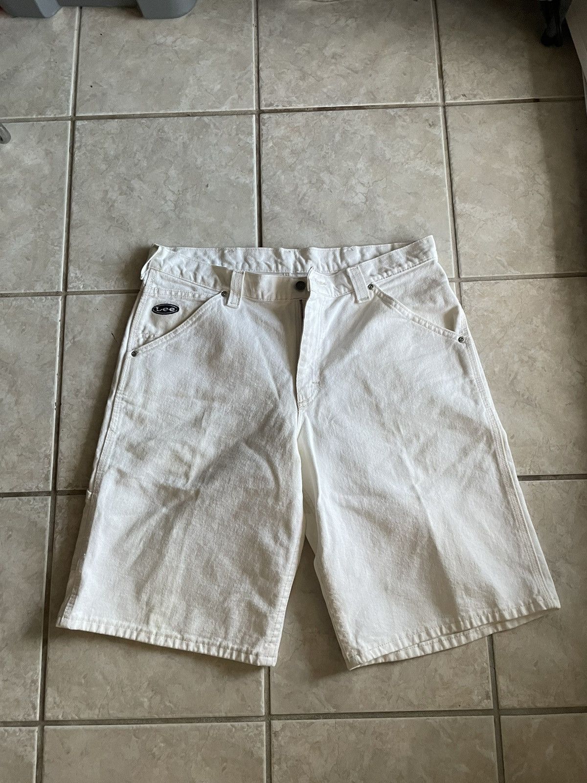 Vintage 90s LEE Y2K WIDE LEG DENIM JORTS JNCO SKATER RAVE STYLE | Grailed