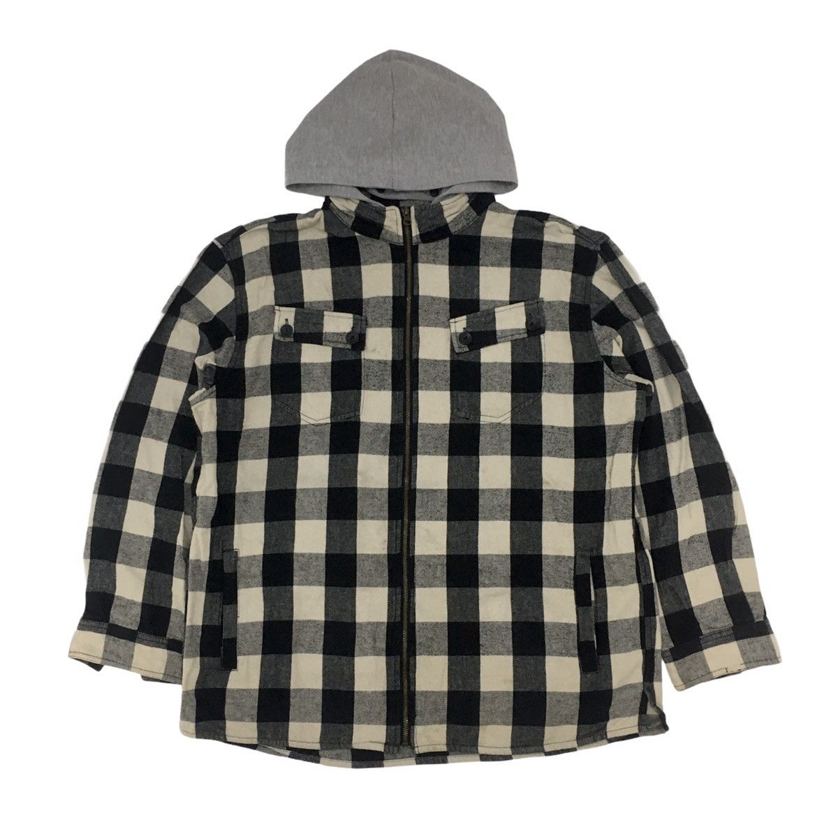Airwalk Airwalk Hooded Flannel Checkerboard | Grailed