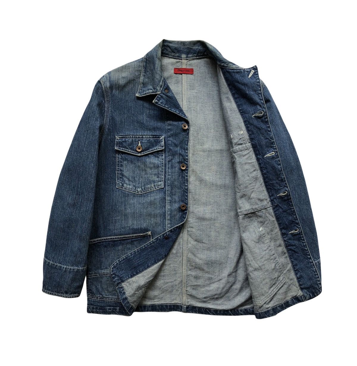 Edwin Vintage Edwin Rebel Denim Chore Jacket | Grailed