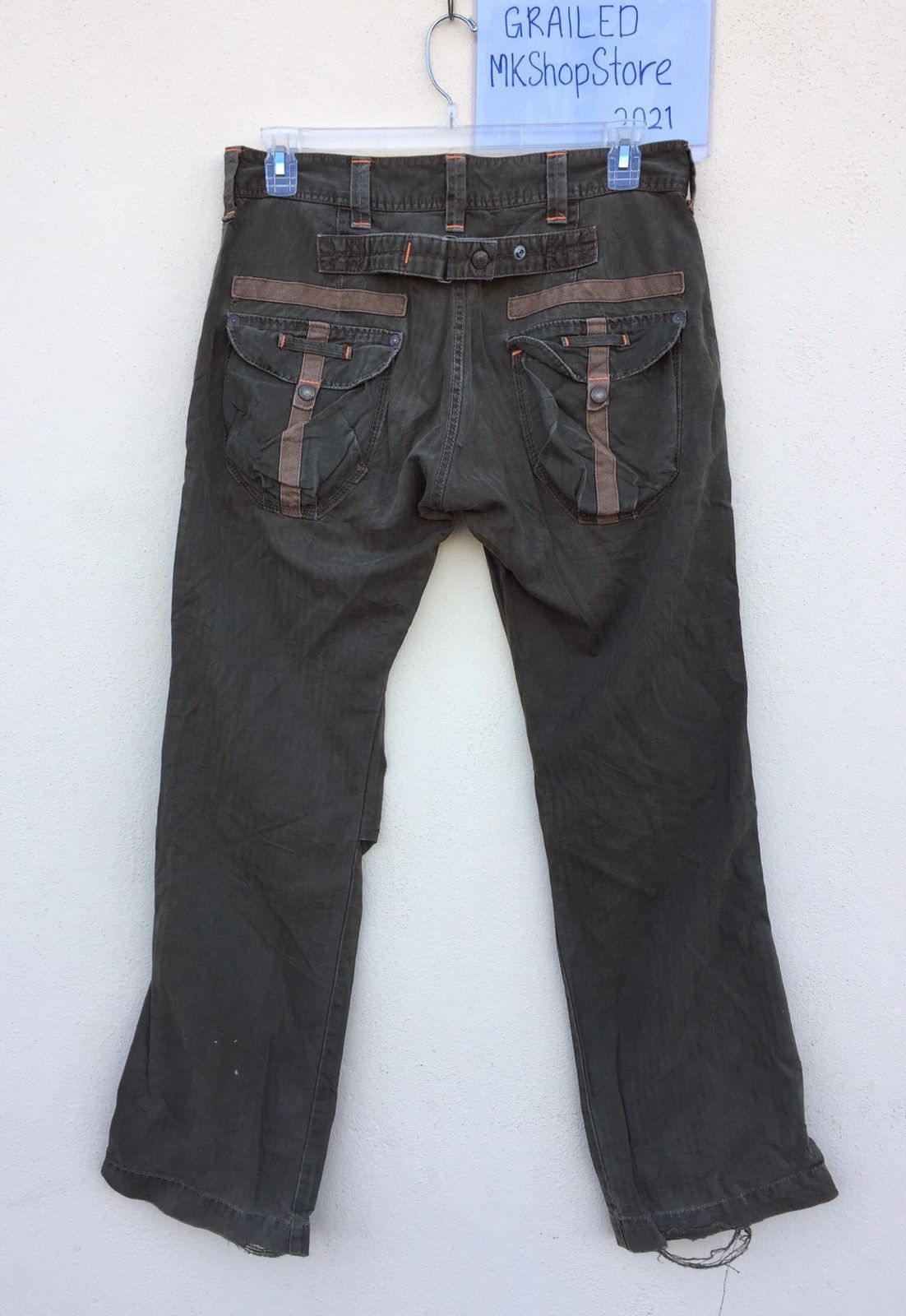 Edwin Japanese Edwin 505 Punk Cargo Pant Sex Pot Revenge Grailed
