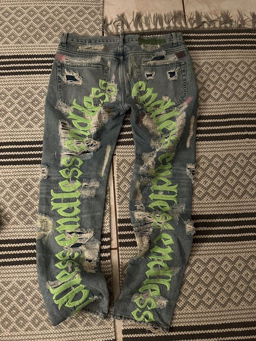 Vlone Endless Denim | Grailed