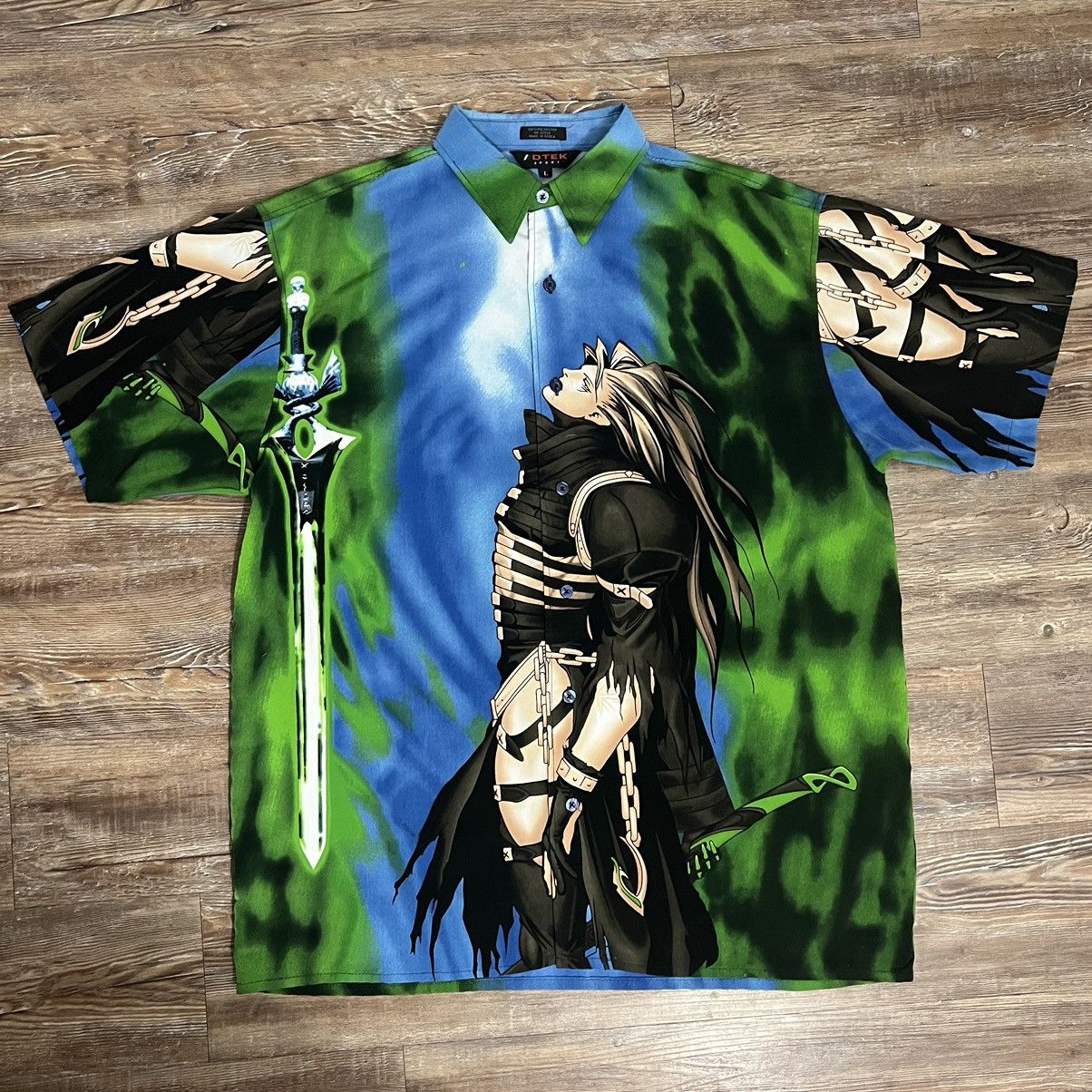 Rare × Streetwear × Vintage Vintage Samurai Shodown Asura AOP DTEK ...