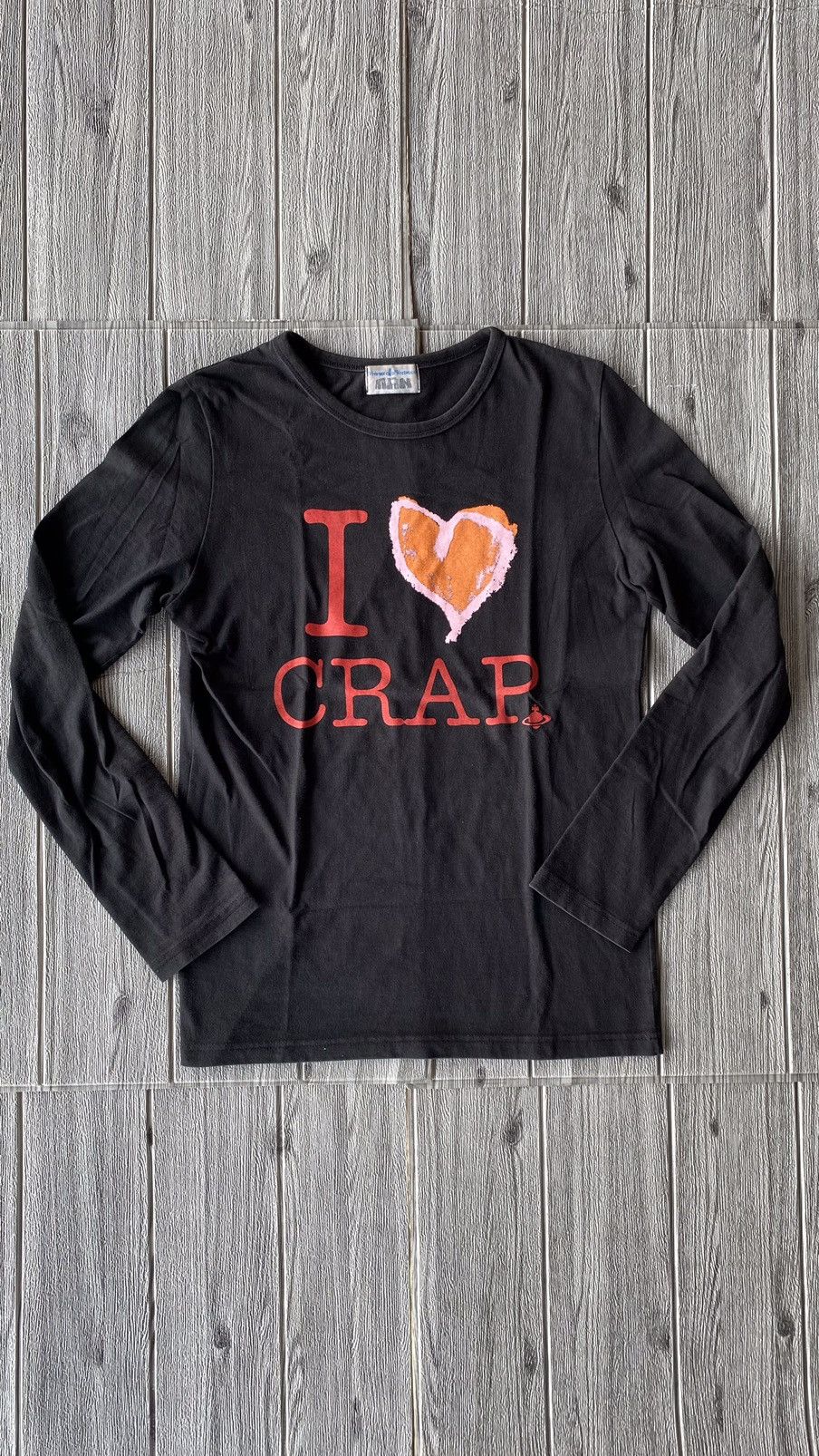 Very Rare Vivienne Westwood Long Sleeve I Love Crap | Grailed