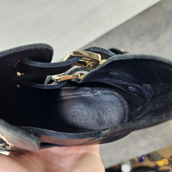 Sandro Sandro Paris black leather ankle boots | Grailed