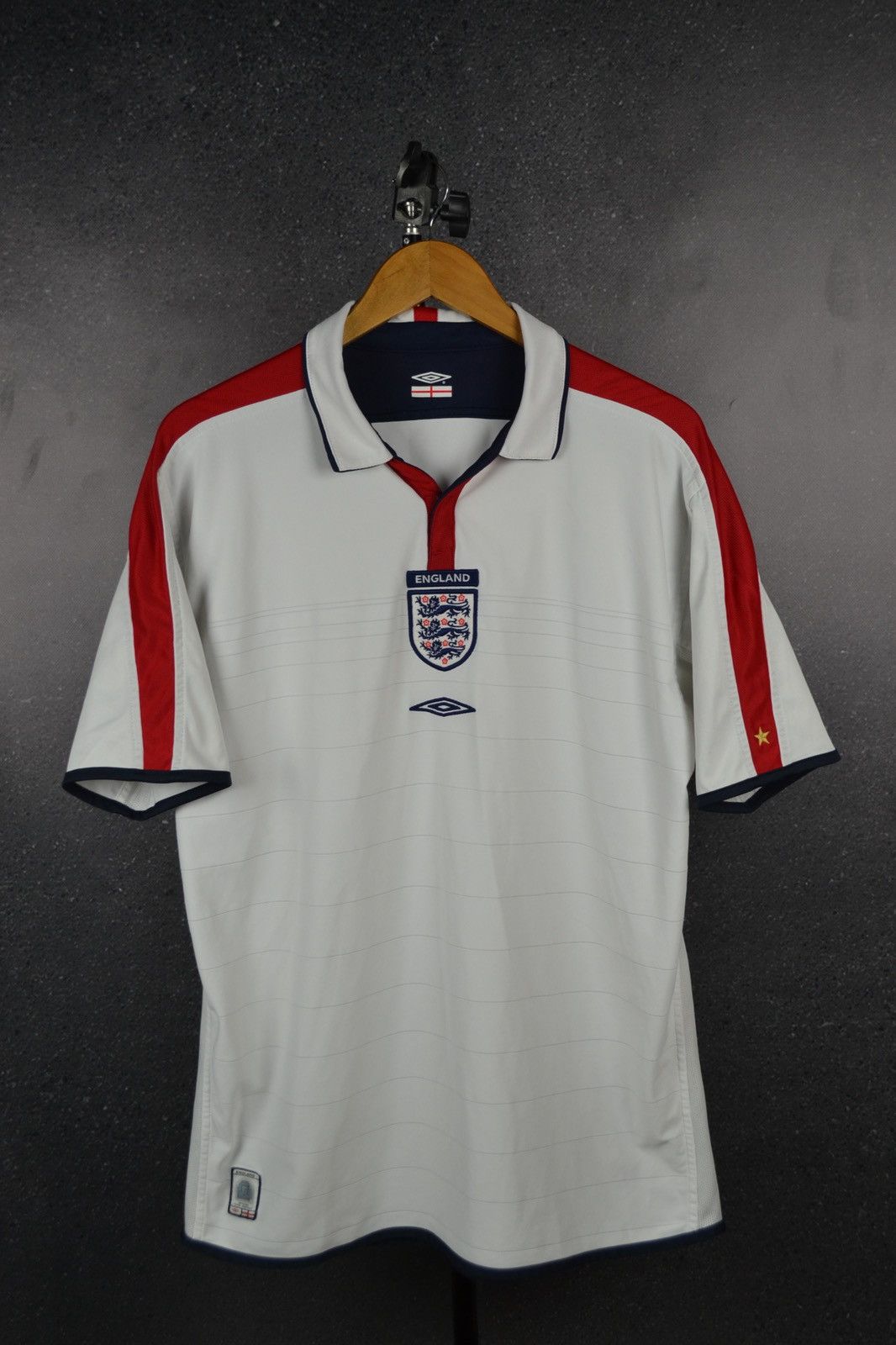 Vintage England 2003 Home Football Shirt Umbro Soccer Jersey Vintage ...