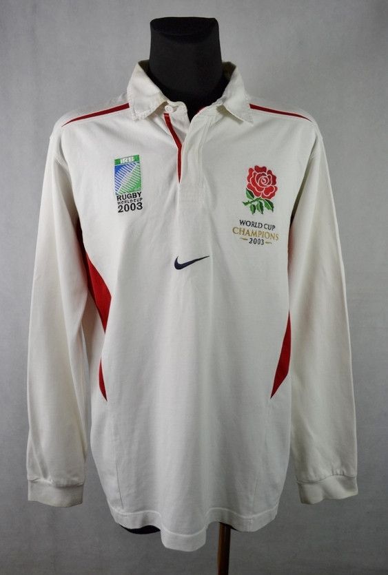 England Rugby League × Nike × Vintage Nike England Rugby Jersey 2003 ...