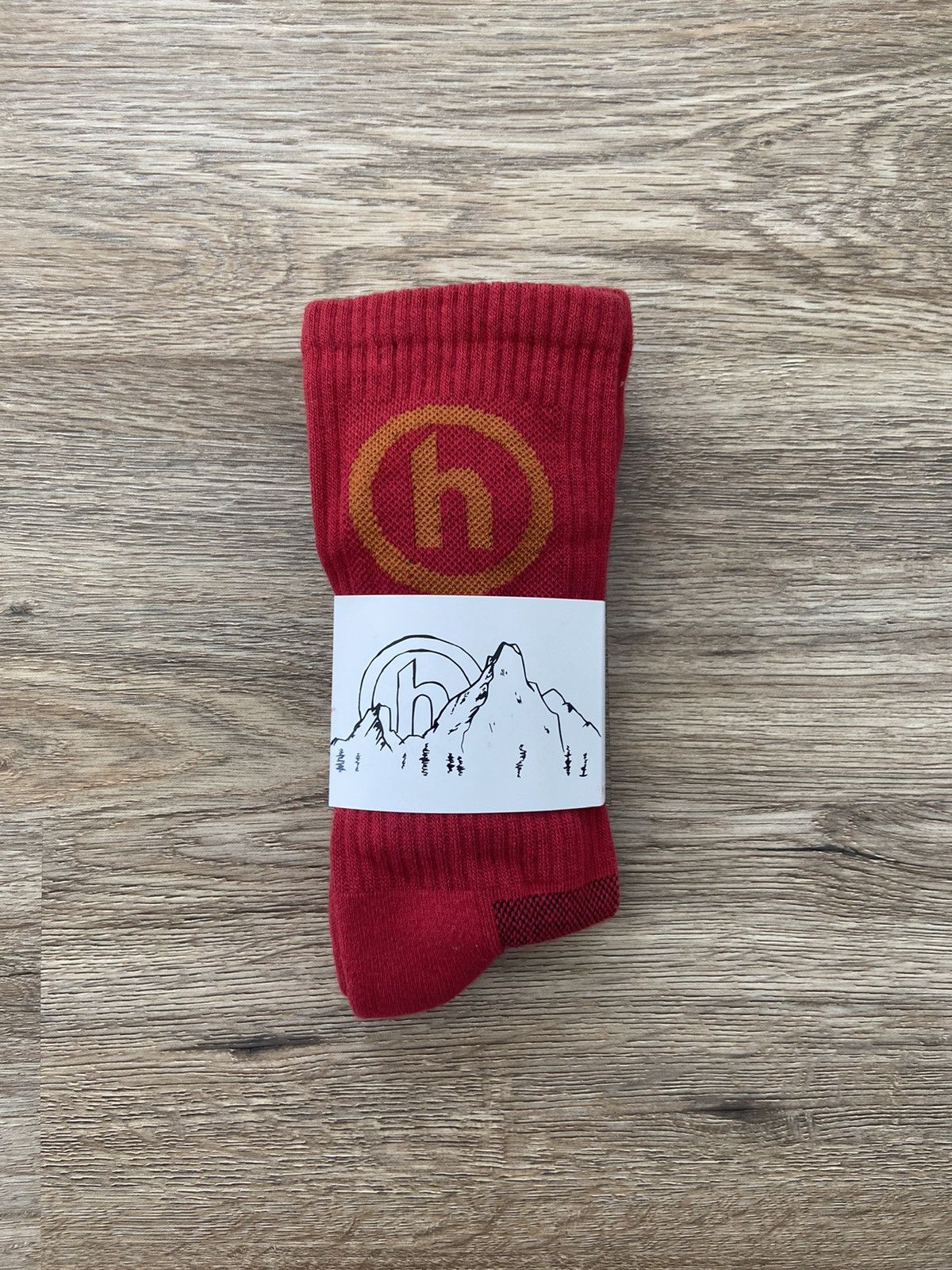 HIDDEN Hidden Red/Yellow Socks | Grailed