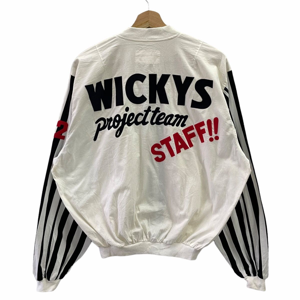 Japanese Brand 💥80s WICKY PROJECT TEAM BOXY BOMBER JACKET | Grailed