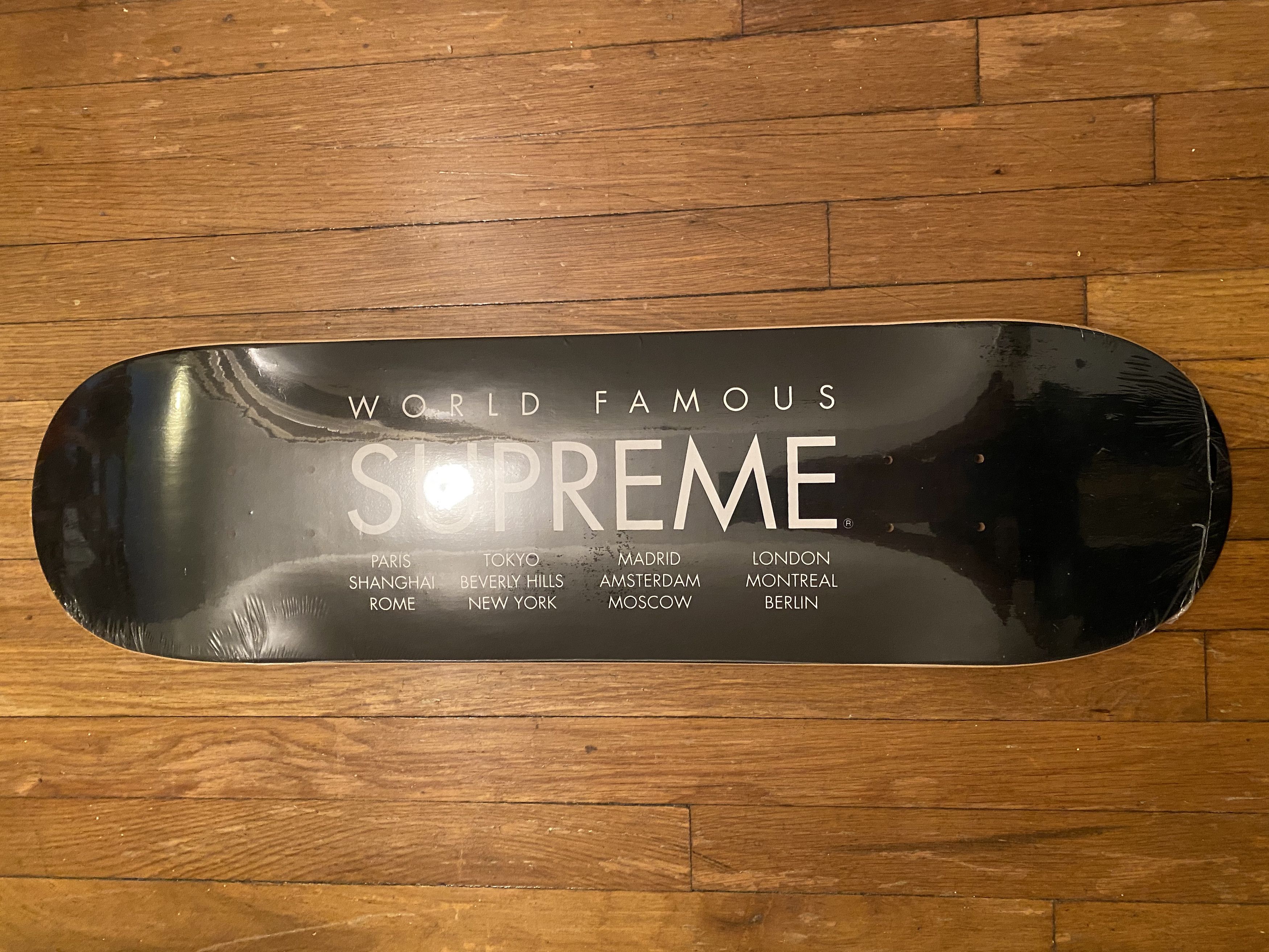 Supreme International Deck Black | Grailed