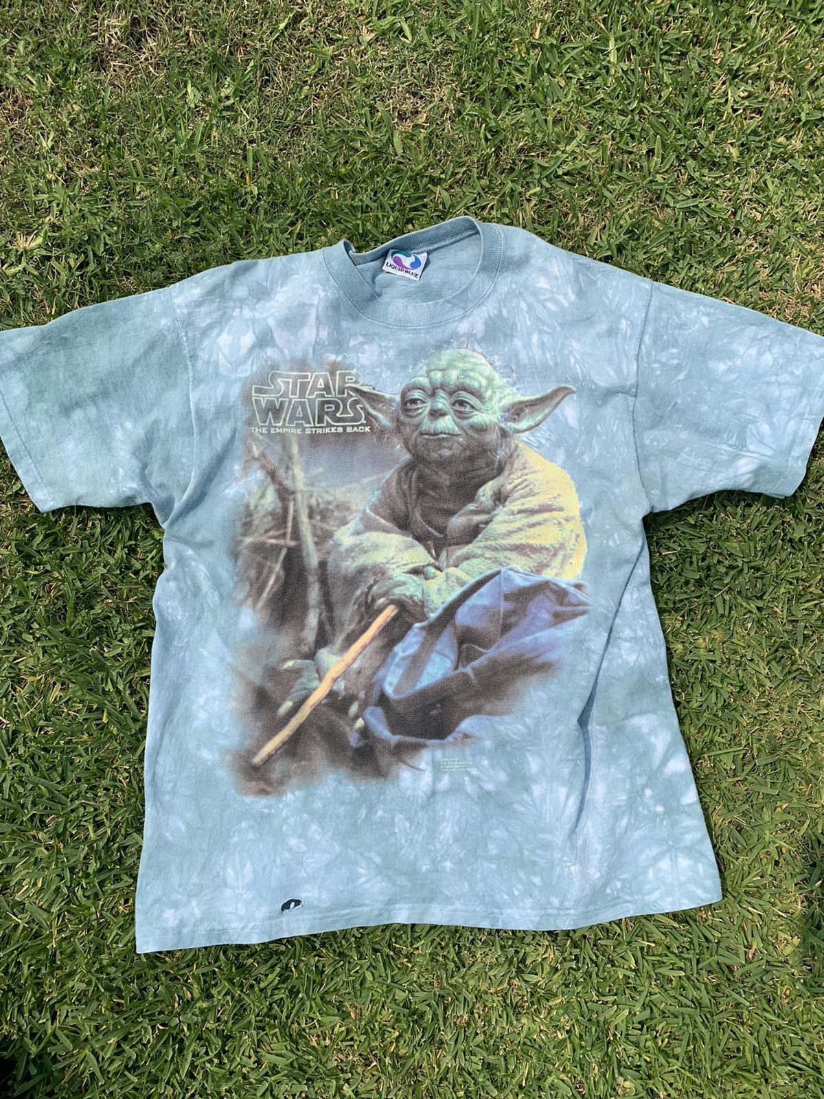 Liquid Blue × Star Wars × Vintage 1997 Vintage Liquid Blue Yoda Star ...