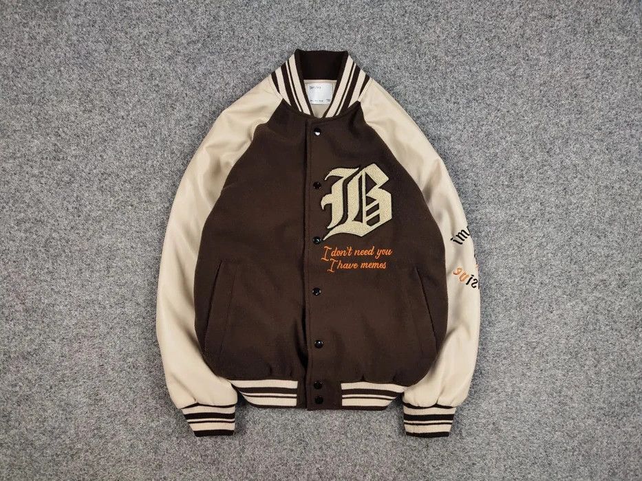 Japanese Brand × Varsity Jacket × Vintage Vintage 90's Japan Varsity ...