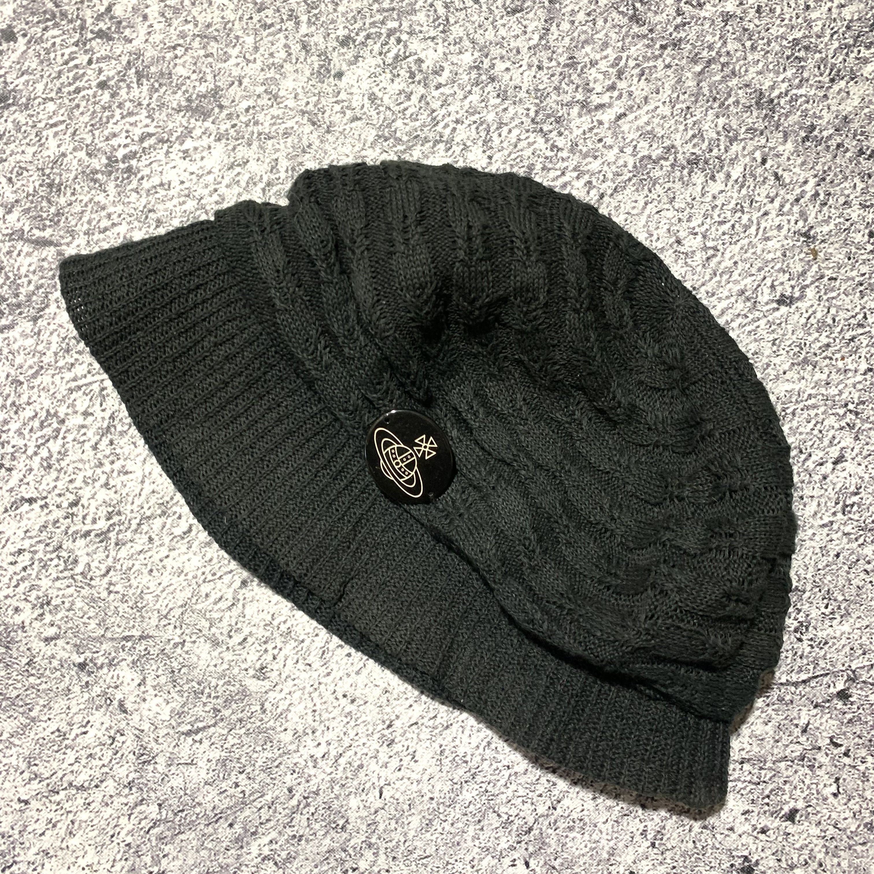 Vivienne Westwood Vivienne Westwood Orb Logo Knit Beanie Hats | Grailed