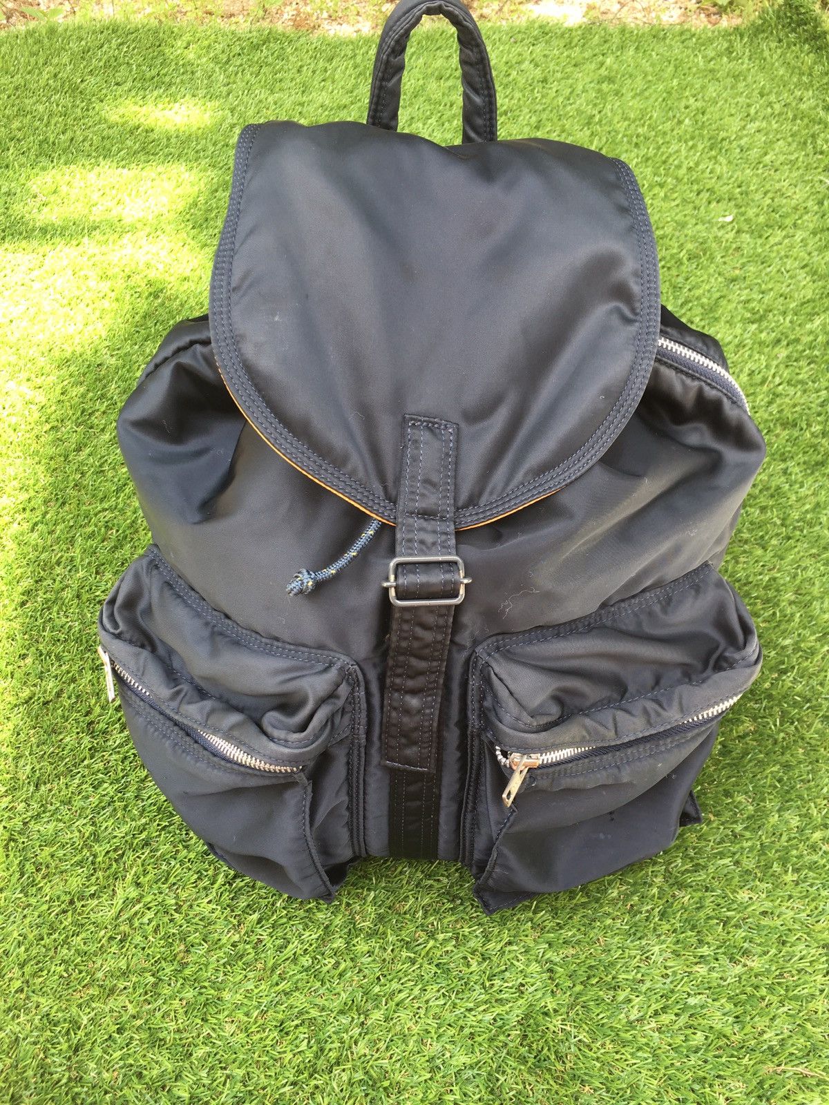 Porter Rare Porter Backpack Black Nylon Rucksack Fit Macbook | Grailed