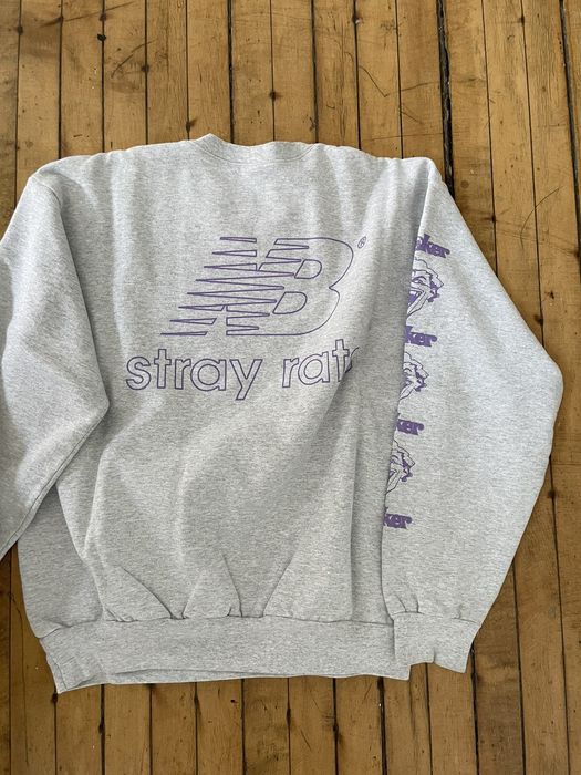 New Balance Stray Rats New Balance Joker crewneck sweater | Grailed
