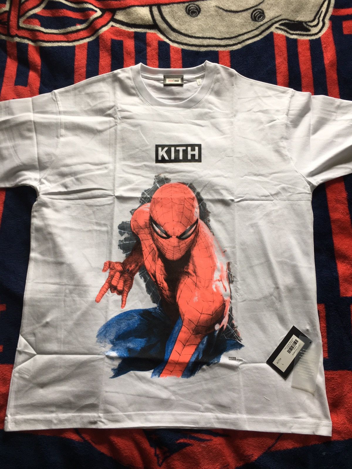 Kith Kith Spider-Man Tee | Grailed
