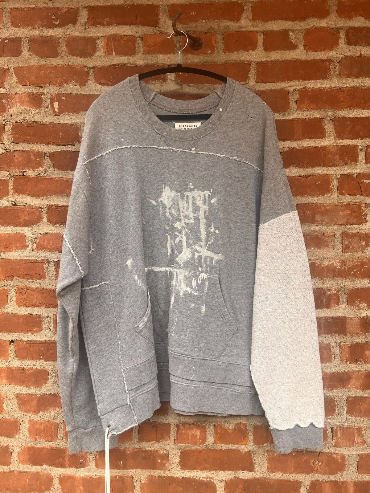 Maison Margiela Maison Martin Margiela Patchwork Inside Out Painters Jumper | Grailed