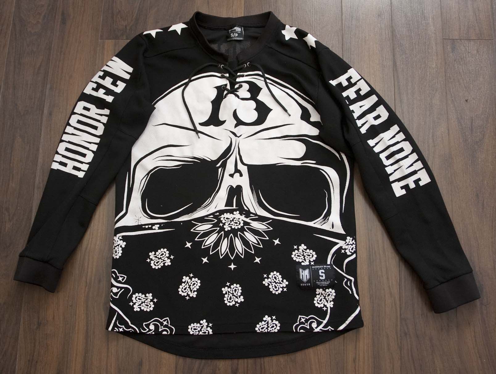Streetwear Headrush Jersey Skull Only God Can Judge Me Size S | Grailed