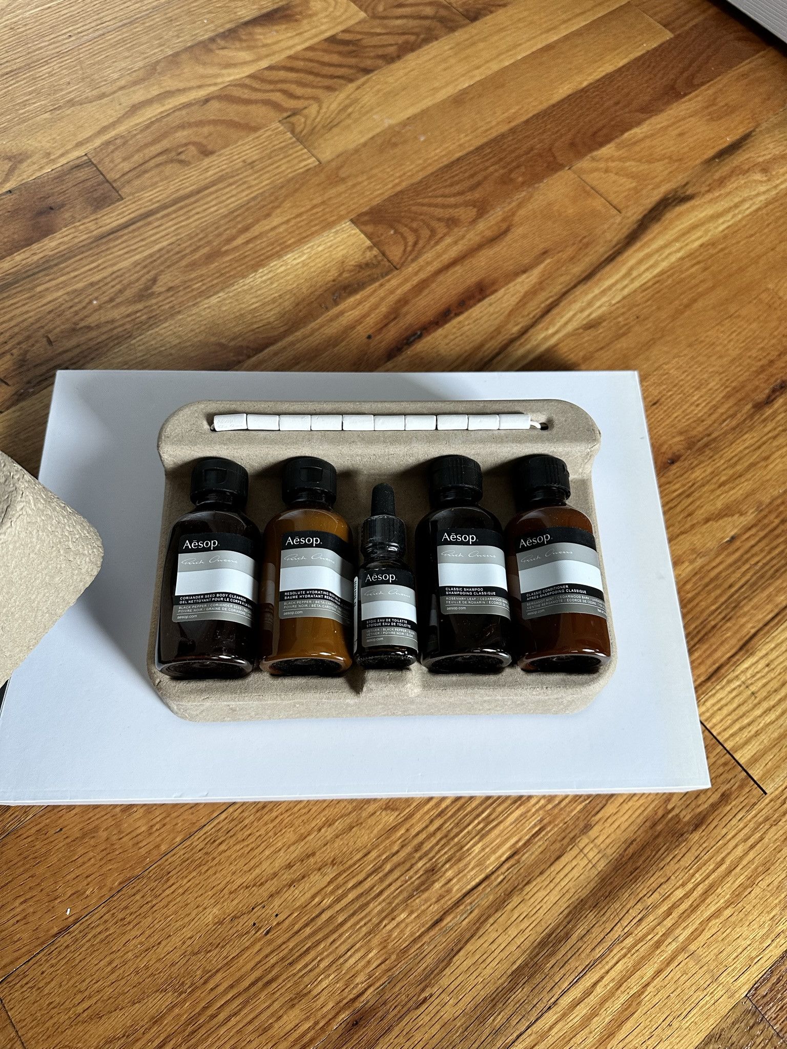Aesop × Rick Owens AESOP & RICK OWENS NEW FULL TRAVEL KIT • LIMITED ...