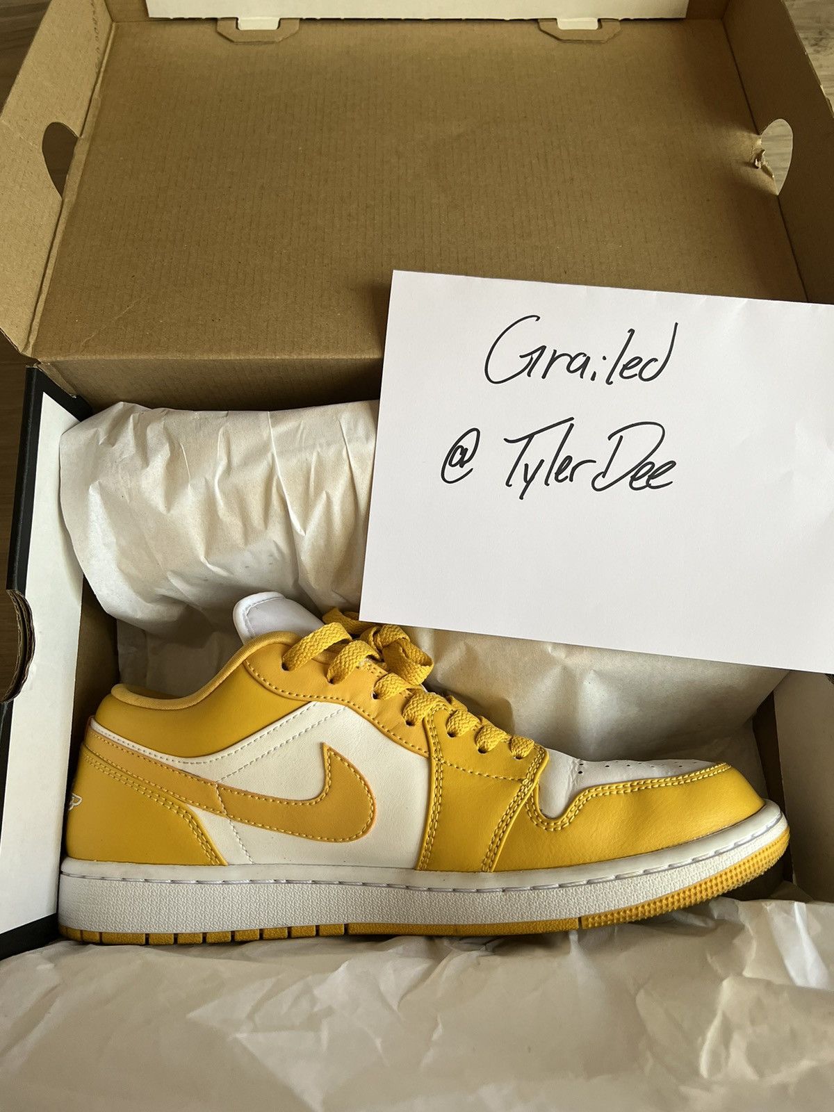 Jordan Brand × Nike Air Jordan 1 Low Pollen | Grailed