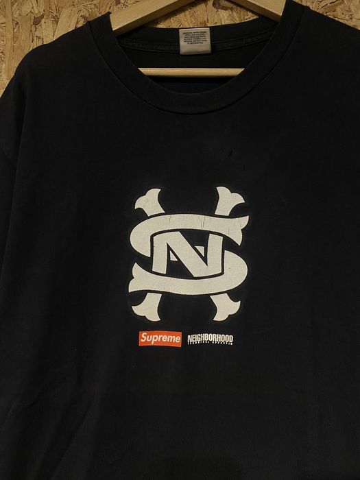 Supreme VINTAGE SUPREME NEIGHBORHOOD TSHIRT | Grailed