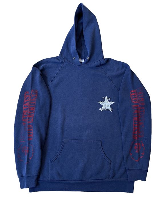 Vintage Vintage Rage Against The Machine Hoodie Sweatshirt Rare Hype ...