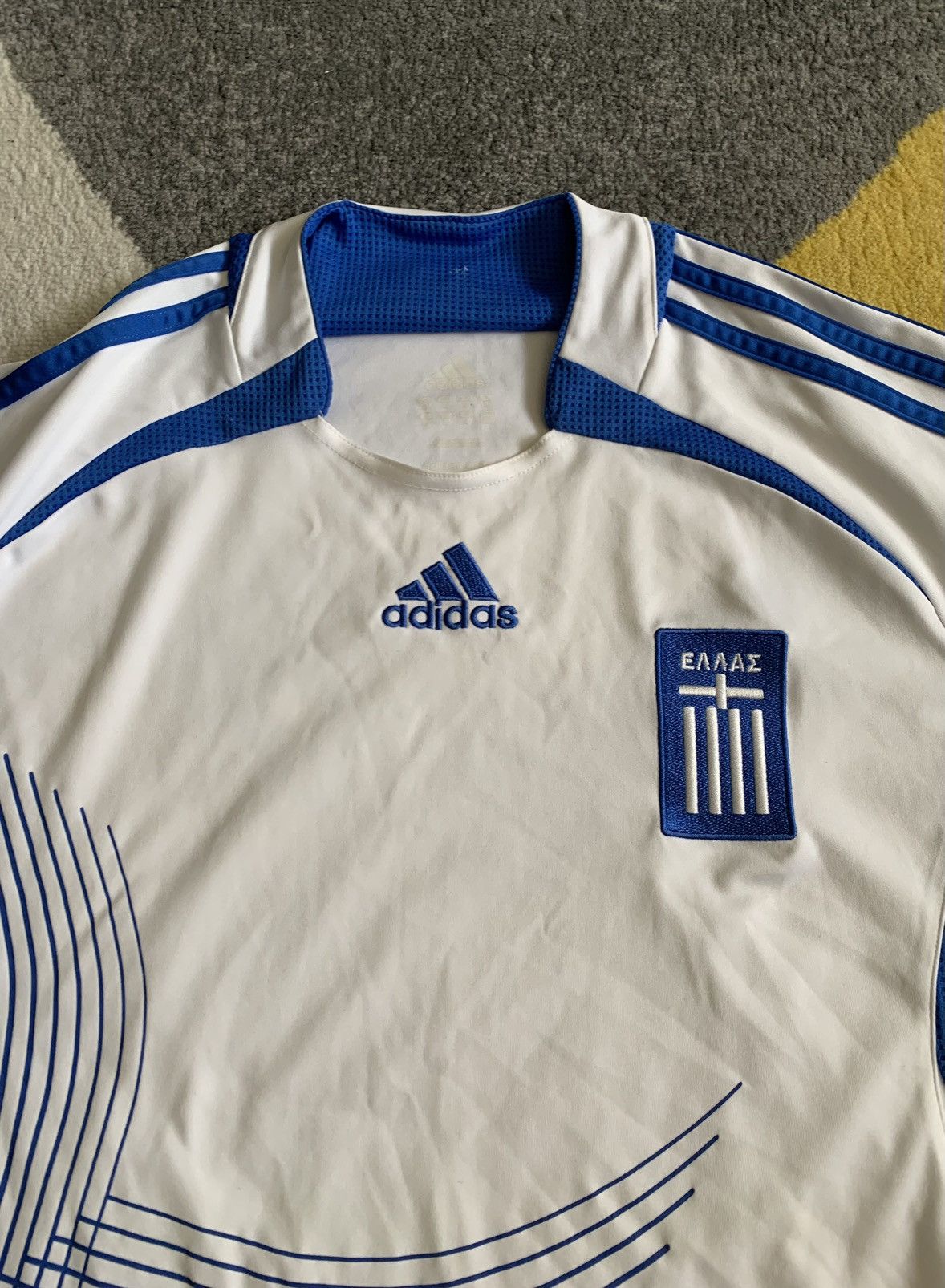 Adidas Greece Soccer Jersey | Grailed