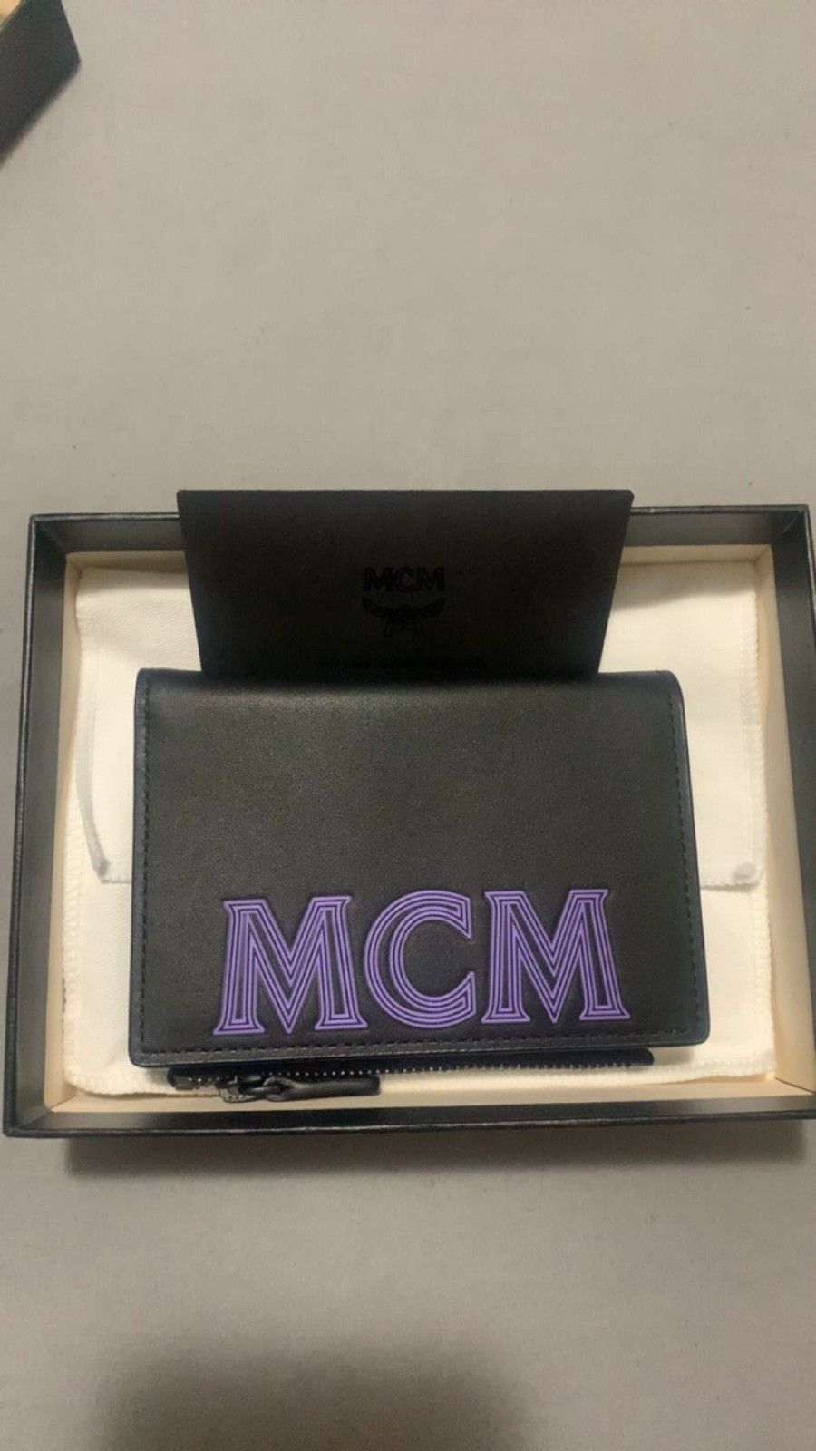 MCM Bifold Snap Wallet in MCM Leather | Grailed