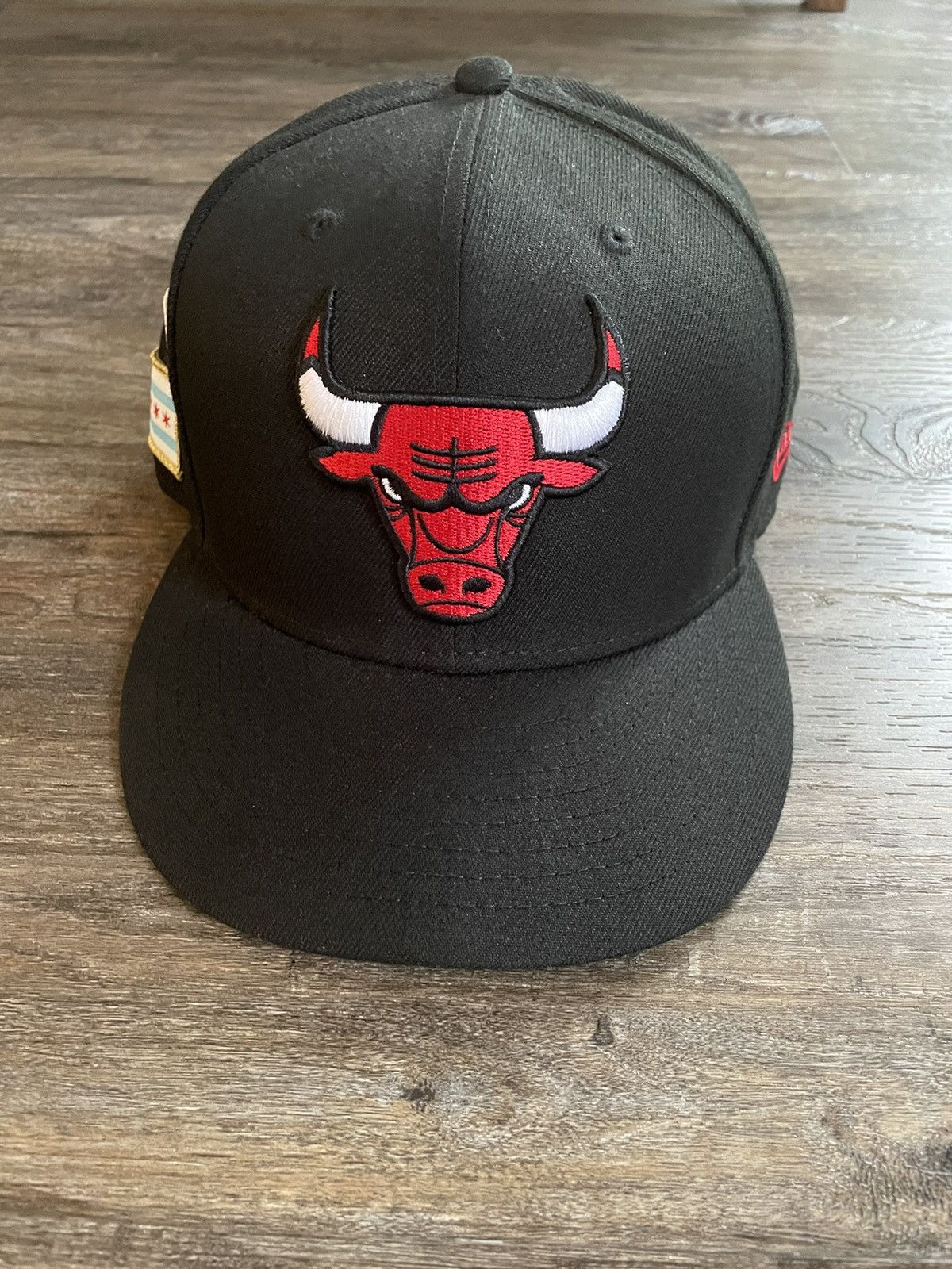 NBA × New Era Chicago Bulls 'Chicago' Patches | Grailed